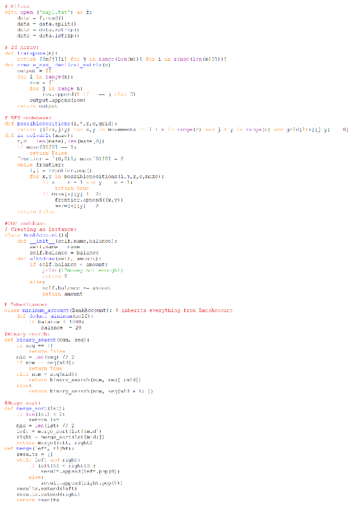 CS1010E PE Cheat Sheet: Python Code Snippets & Concepts - Studocu