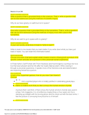 [Solved] In this slide explain why the humanities are important to ...