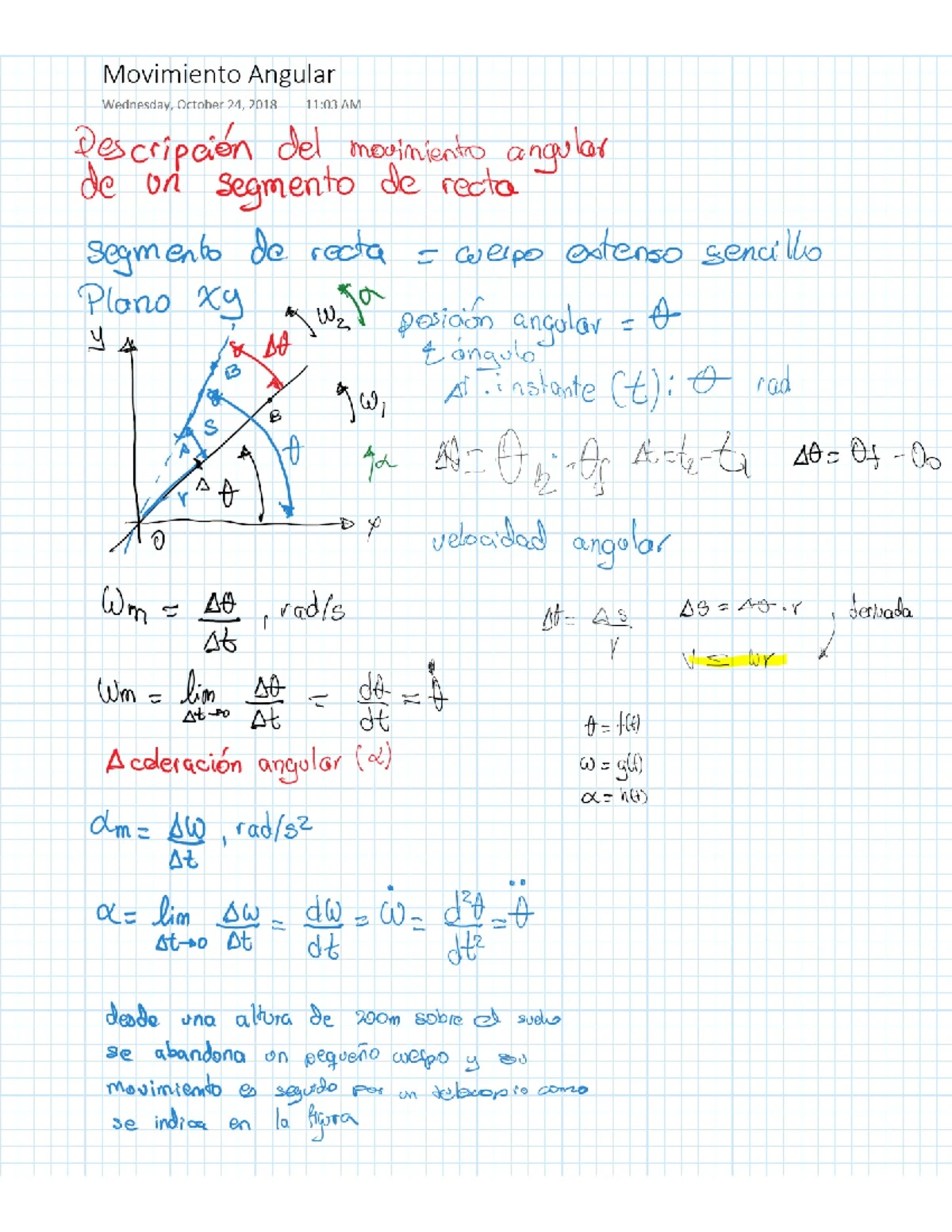 Examen 1bim2 - ESCUELA POLITÉCNICA NACIONAL MECÁNICA NEWTONIANA Examen ...