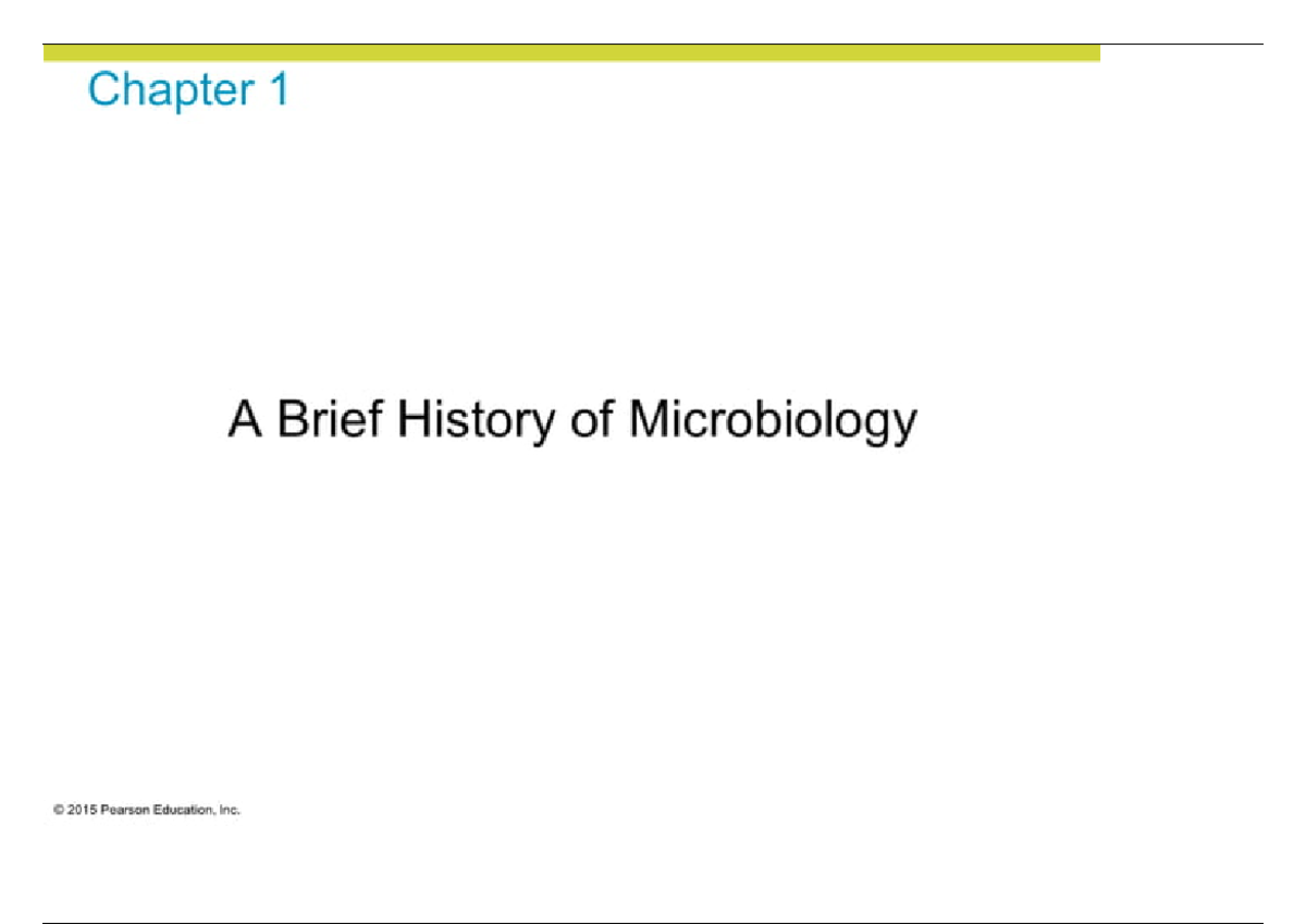 CH1-Micro Para - for nursing students - Chapter 1 A Brief History of ...