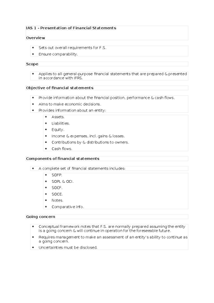 SBR Explain - IAS 16 PPE Revaluation model Example Cost of PPE $100 ...