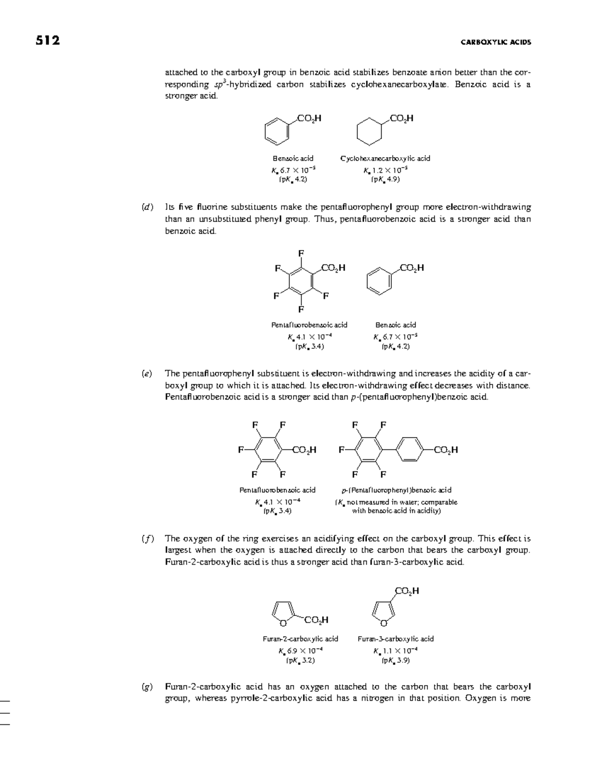 Organic Chemistry 4th Ed: Carboxylic Acids & Acidity Analysis - Studocu
