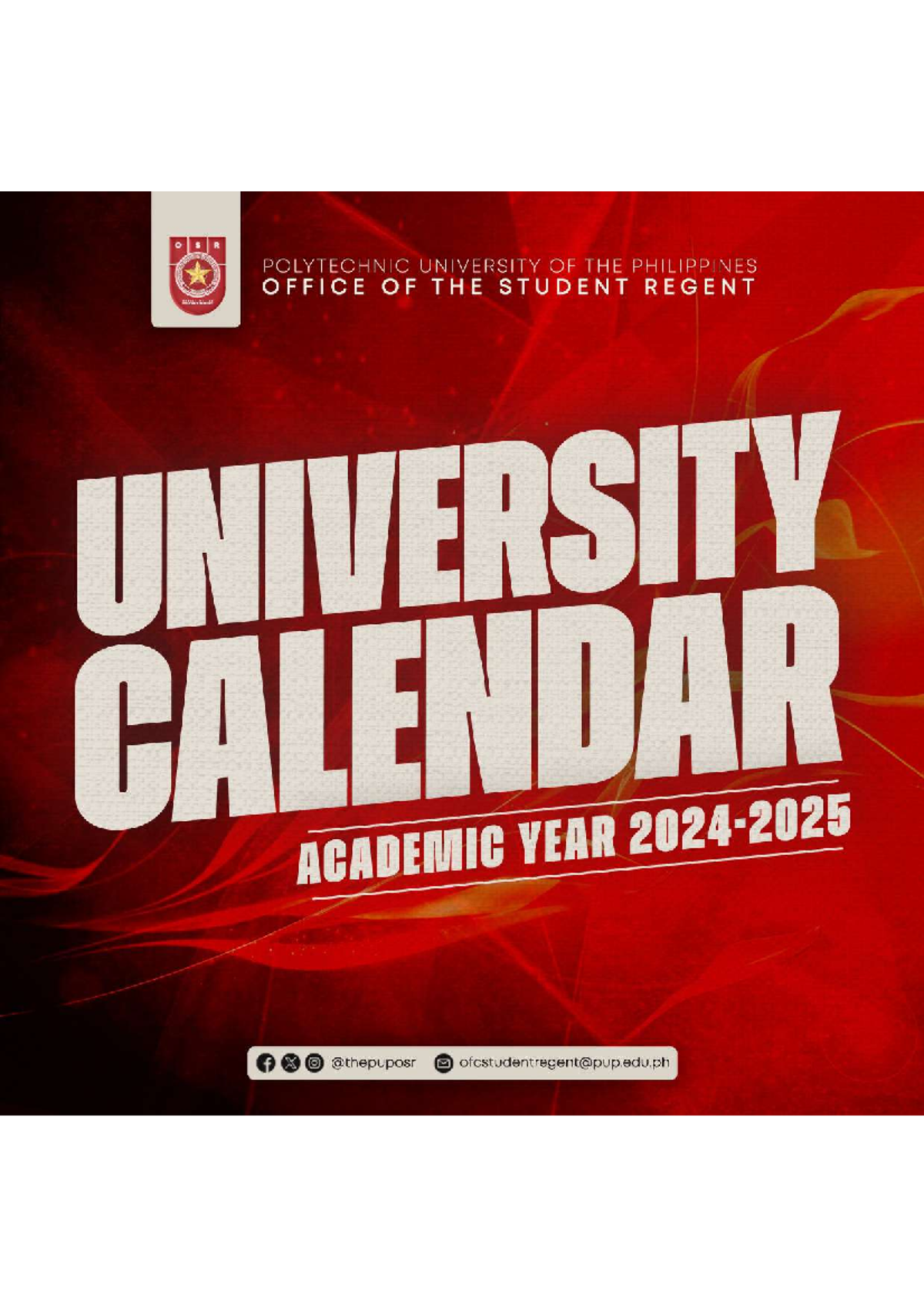 Academic Calendar 2023-2024 - Polytechnic University of the Philippines ...