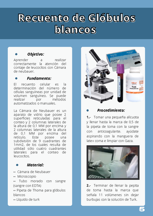 Tiempo de coagulación o sangrado: Método de Duke - Material: - Lanceta ...