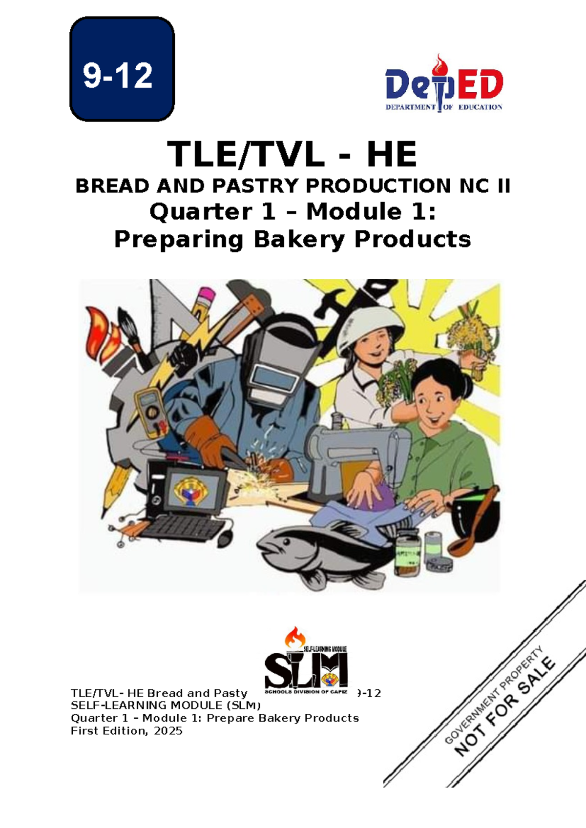 SLM BPP NC II Q1 Module 1: Preparing Bakery Products - Studocu