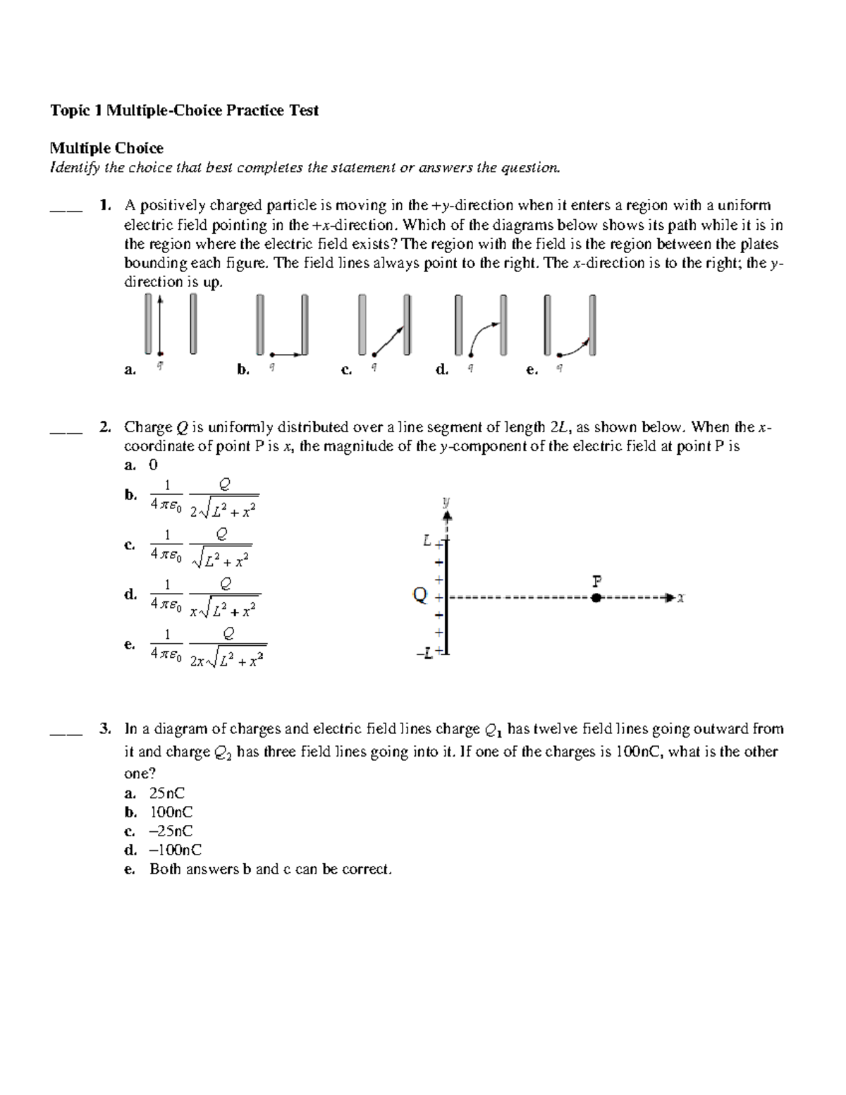 Topic 1 Multiple-Choice Practice Test SV - Topic 1 Multiple-Choice ...