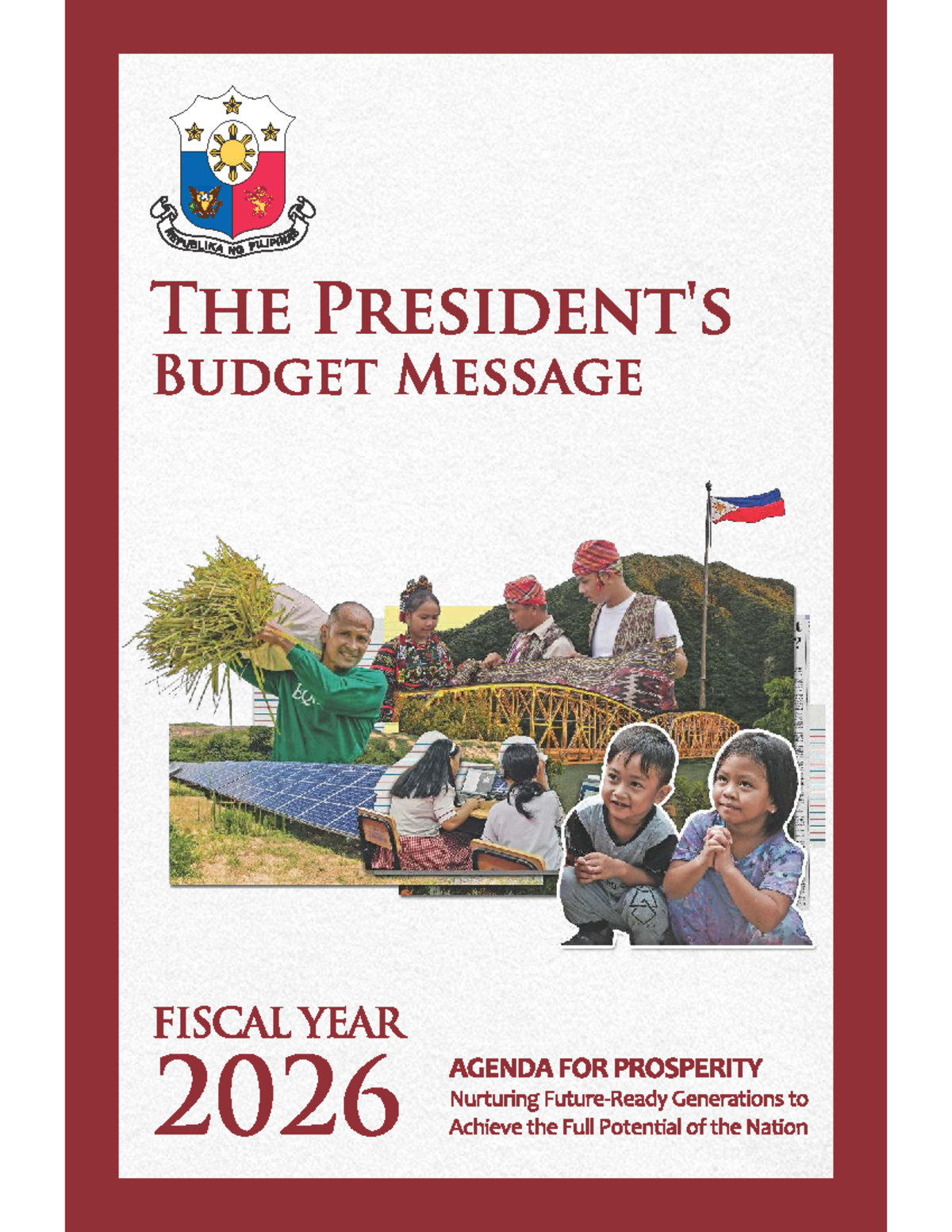 2026 Fiscal Year Budget Message: Agenda for Prosperity - Studocu