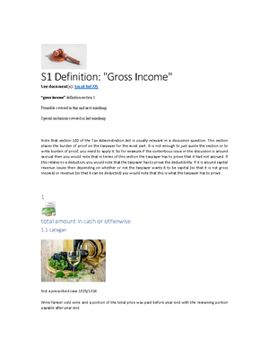 1. Gross income main definition 2025 - S1 Definition: "Gross Income ...