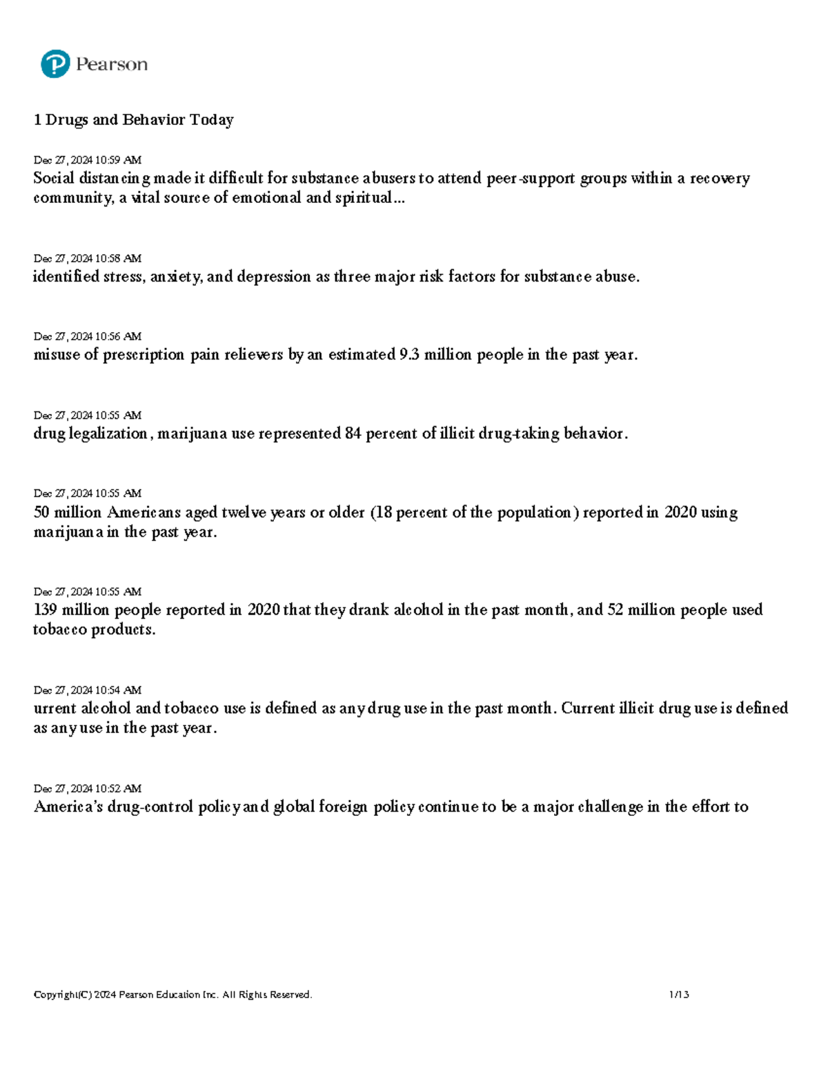 Drugs and Behavior Today: Analyzing Substance Abuse Trends and Impacts ...