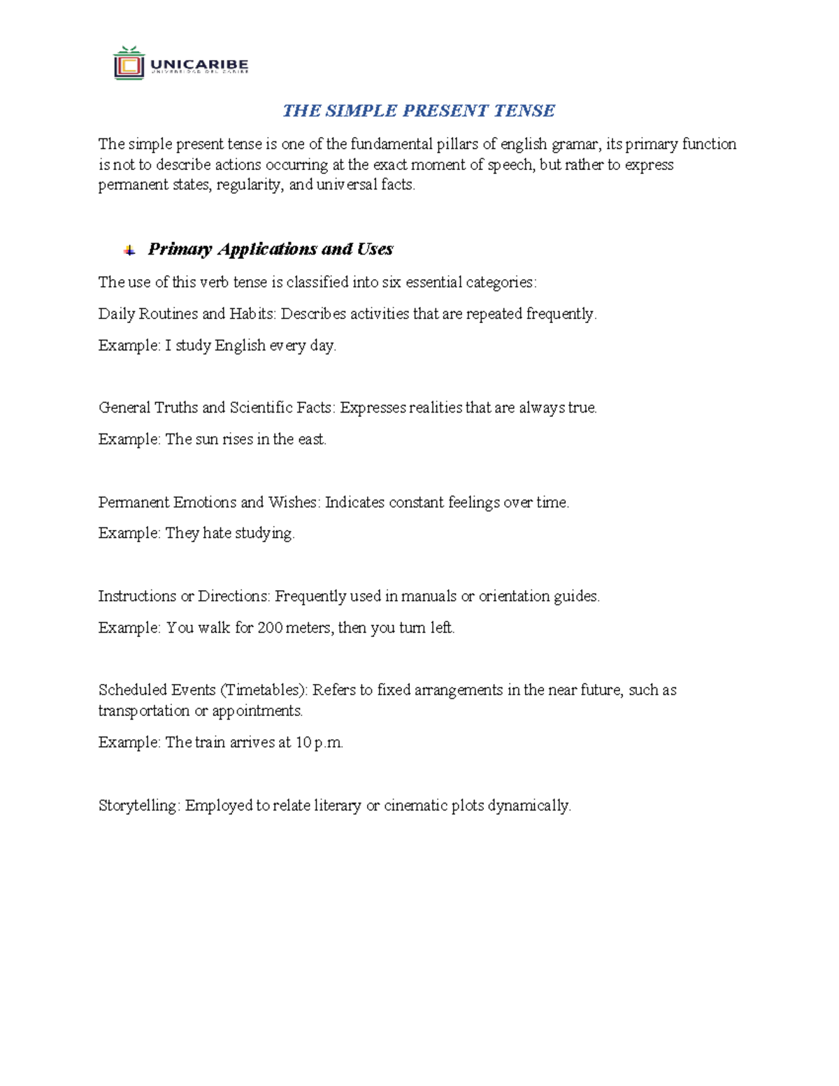 ENG 101: Understanding the Simple Present Tense in English Grammar ...