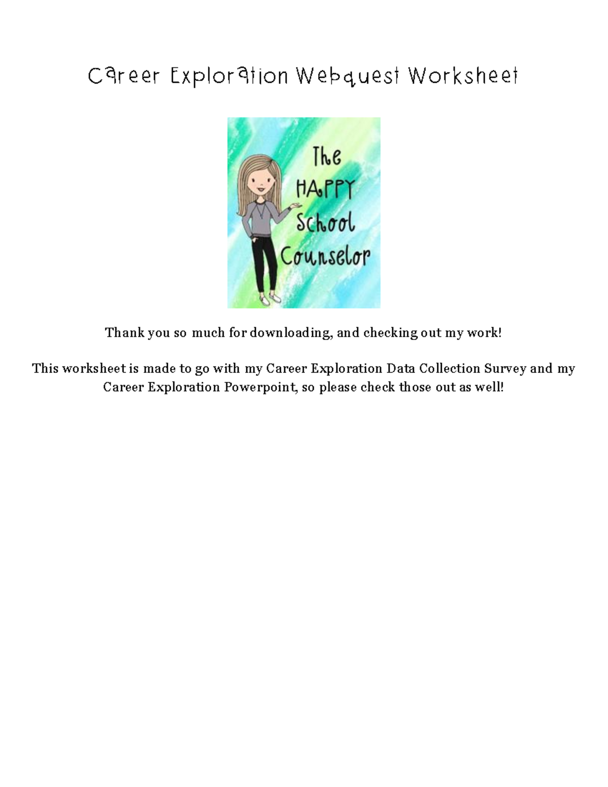Career Exploration Webquest Worksheet (MYNEXTMOVE.ORG) - Studocu
