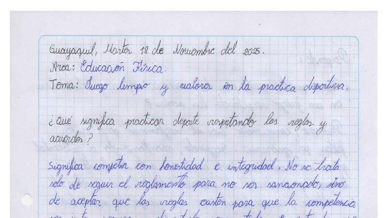 Juego Limpio y Valores en la Práctica Deportiva - Educación Física ...