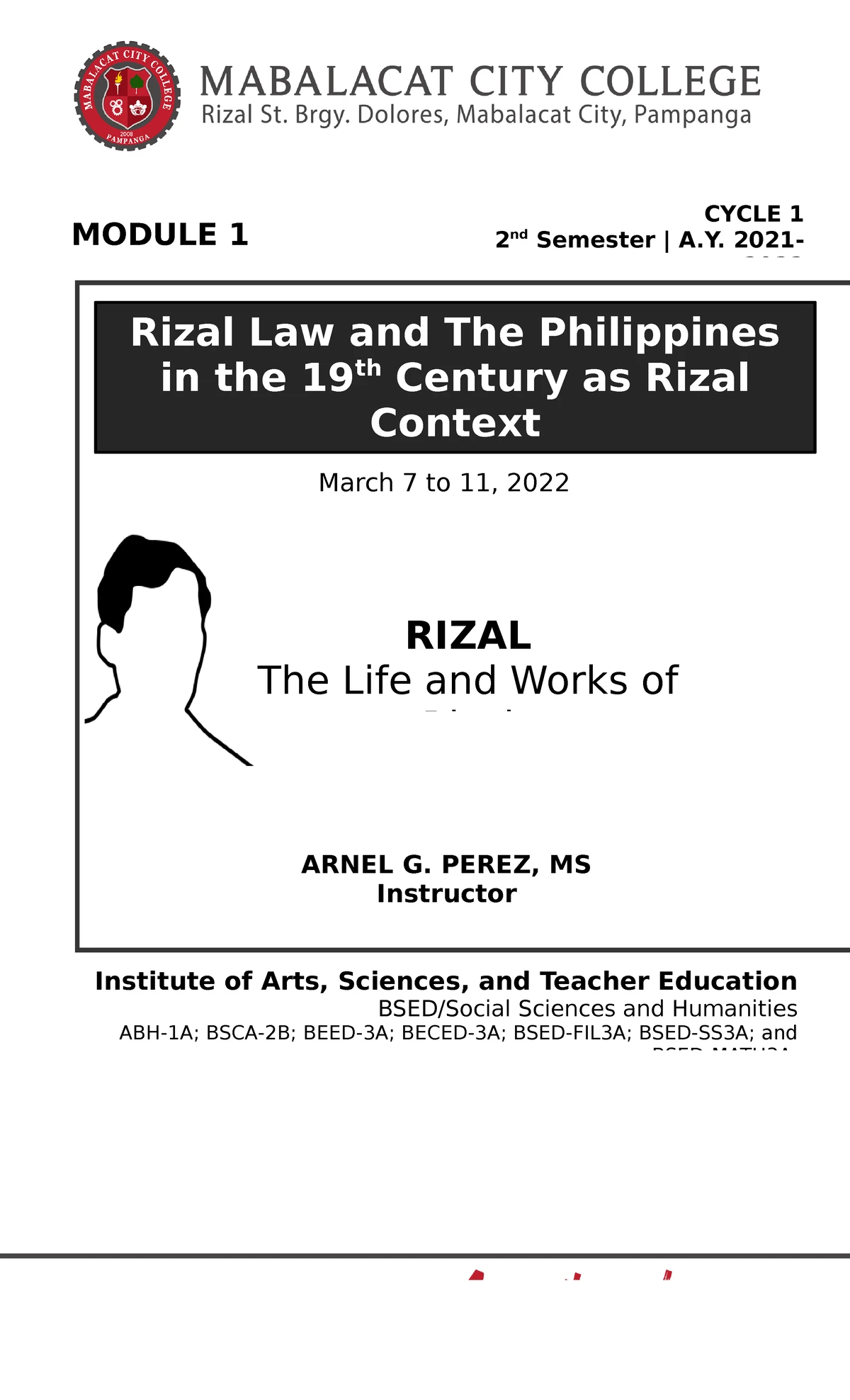 Historical Background of Customs of the Tagalog - HISTORICAL CONTEXT OF ...