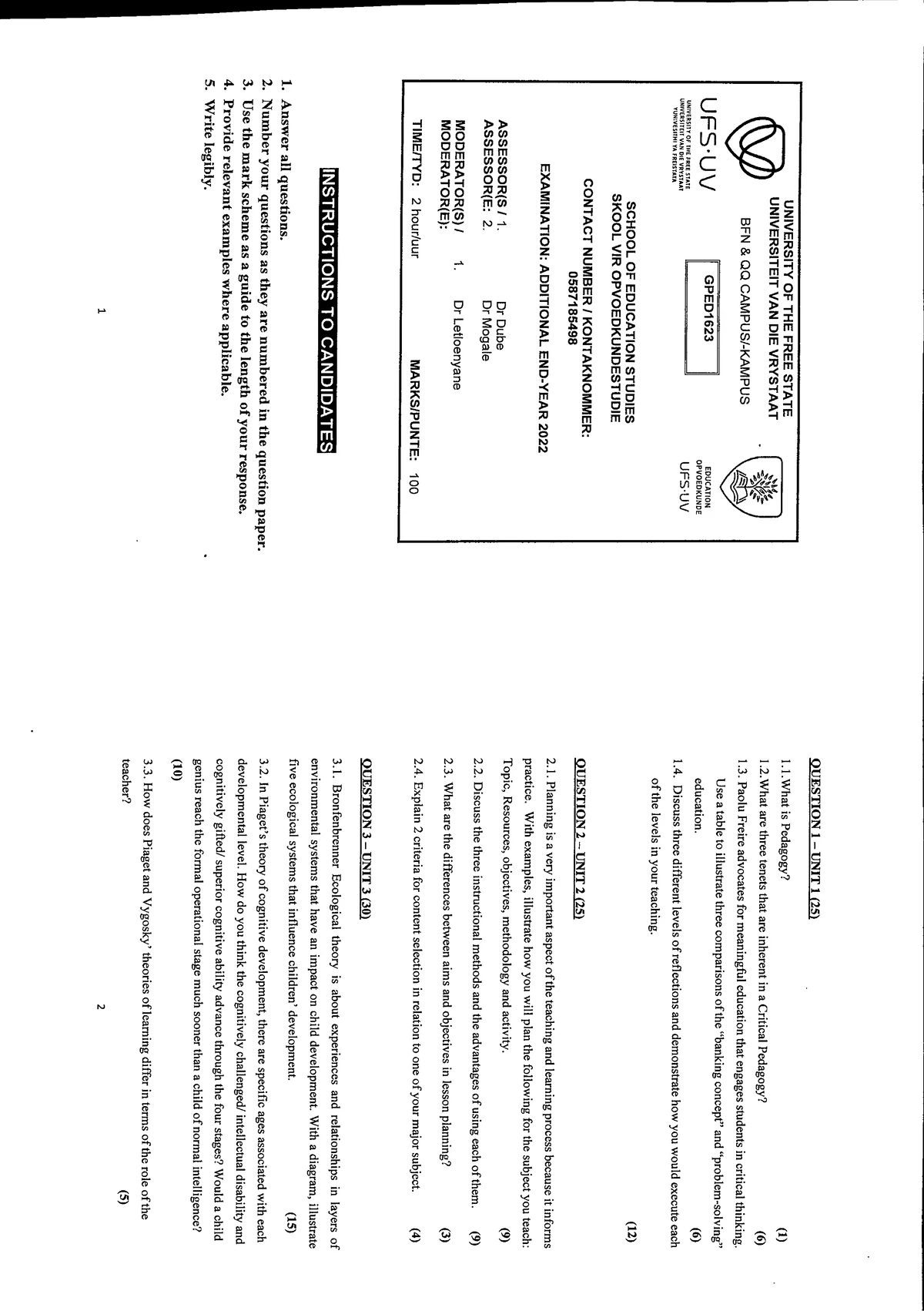 UFS ICT 101: Navigating Blackboard Learning Management System - Studocu