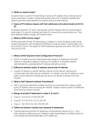 Network basics - 1 - What is a network? A network is a collection of ...