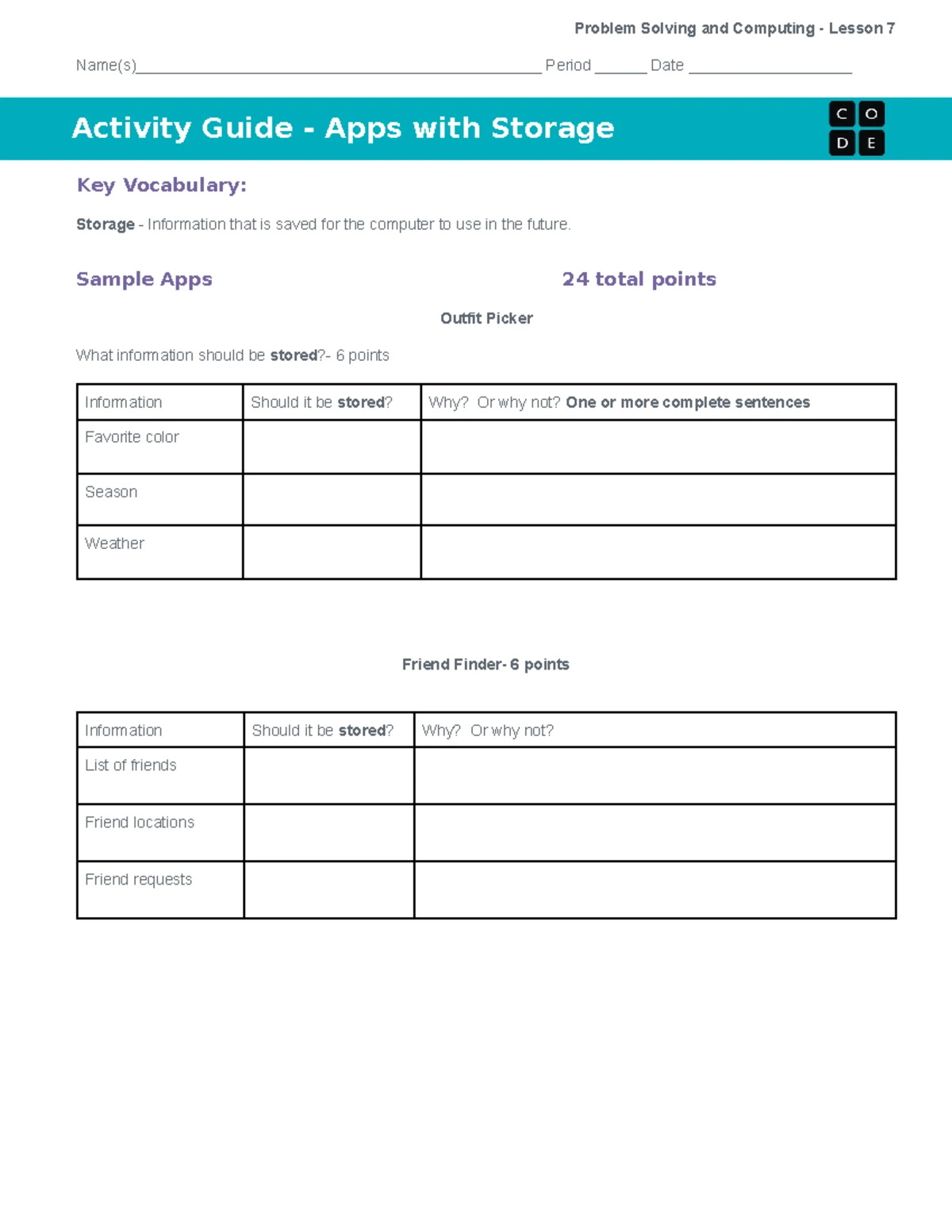 U3L21 - Mini-Project Guide: Creating a Side Scroller Game - Studocu