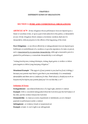 Section 4 — Joint and Solidary Obligations - SECTION 4. — Joint and ...