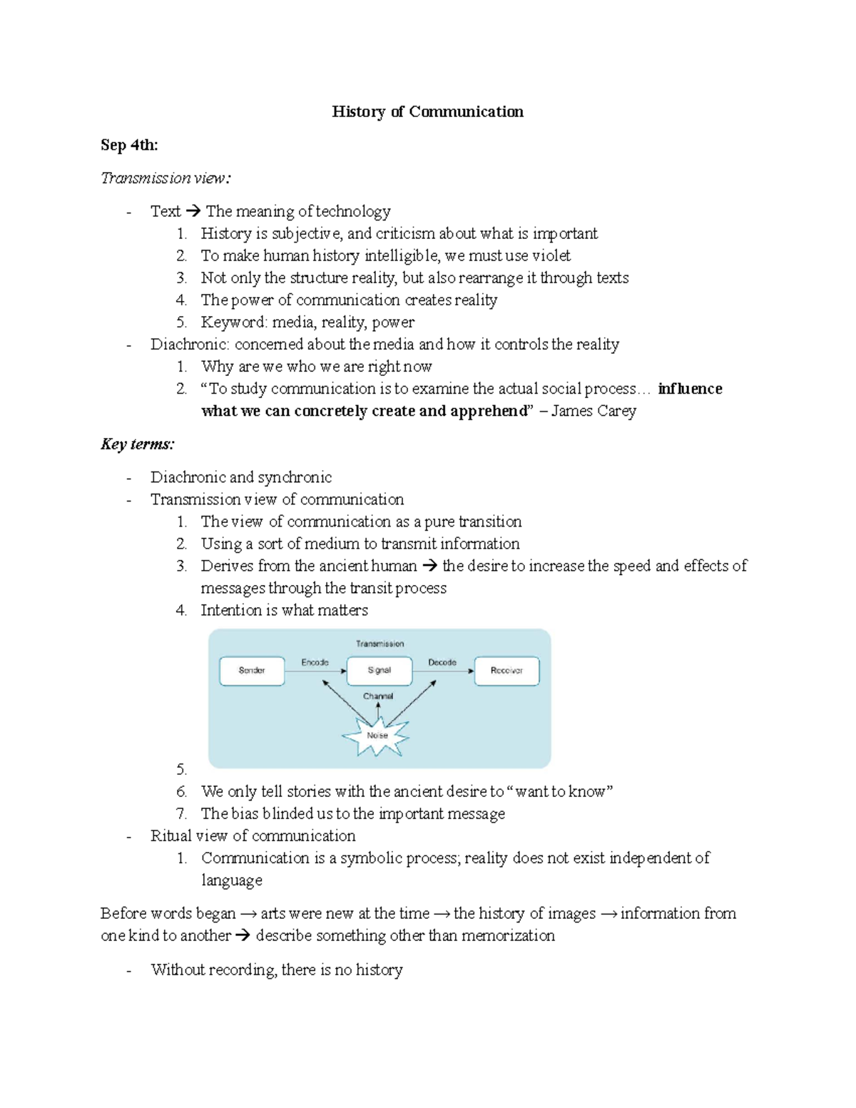MIT2000 History of Communication: Key Concepts and Theories - Studocu