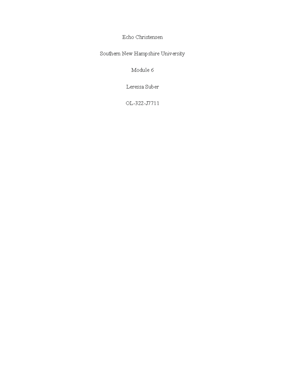 OL-322-J7 Module 6 - Week 6 Assignment: Proposal for Workspaces Change ...