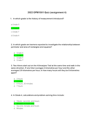 [Solved] Answer all questions below 2 is the formula for calculating A ...