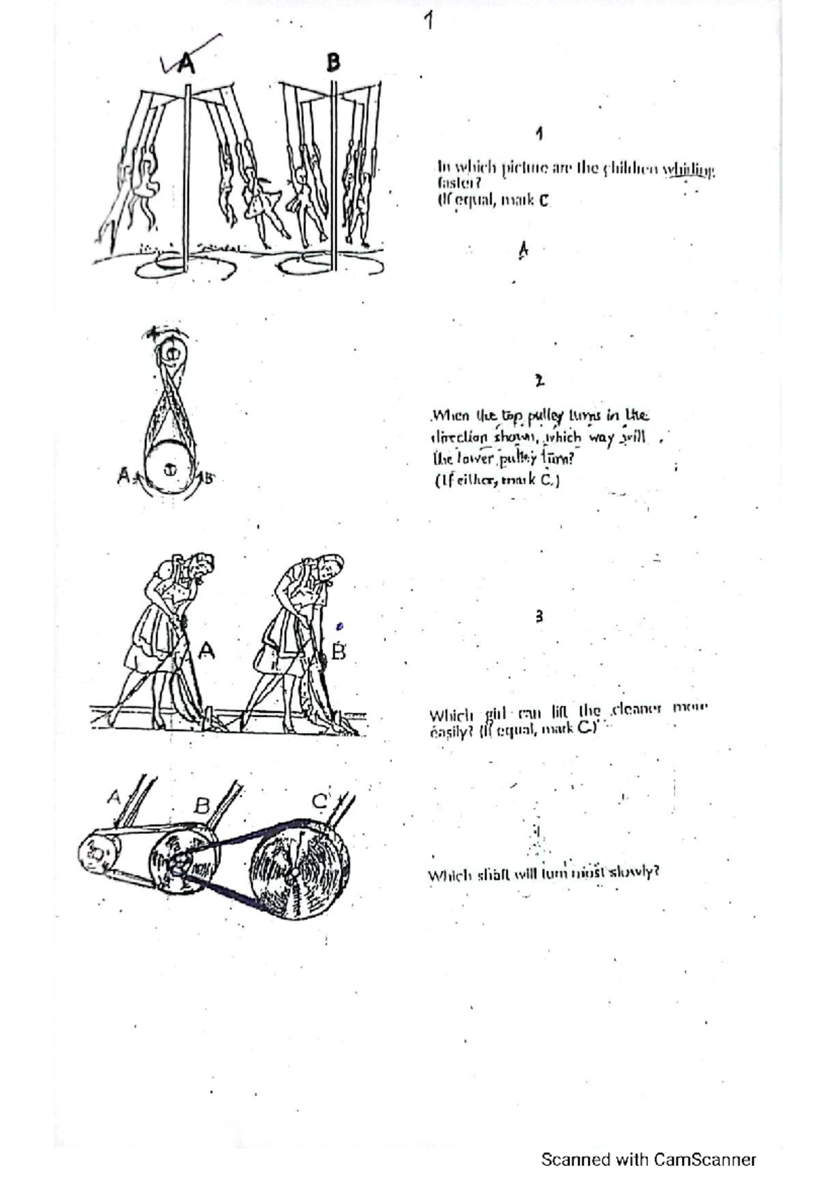 Mechanical T#2 - Pulley and Gear Dynamics Quiz - Studocu