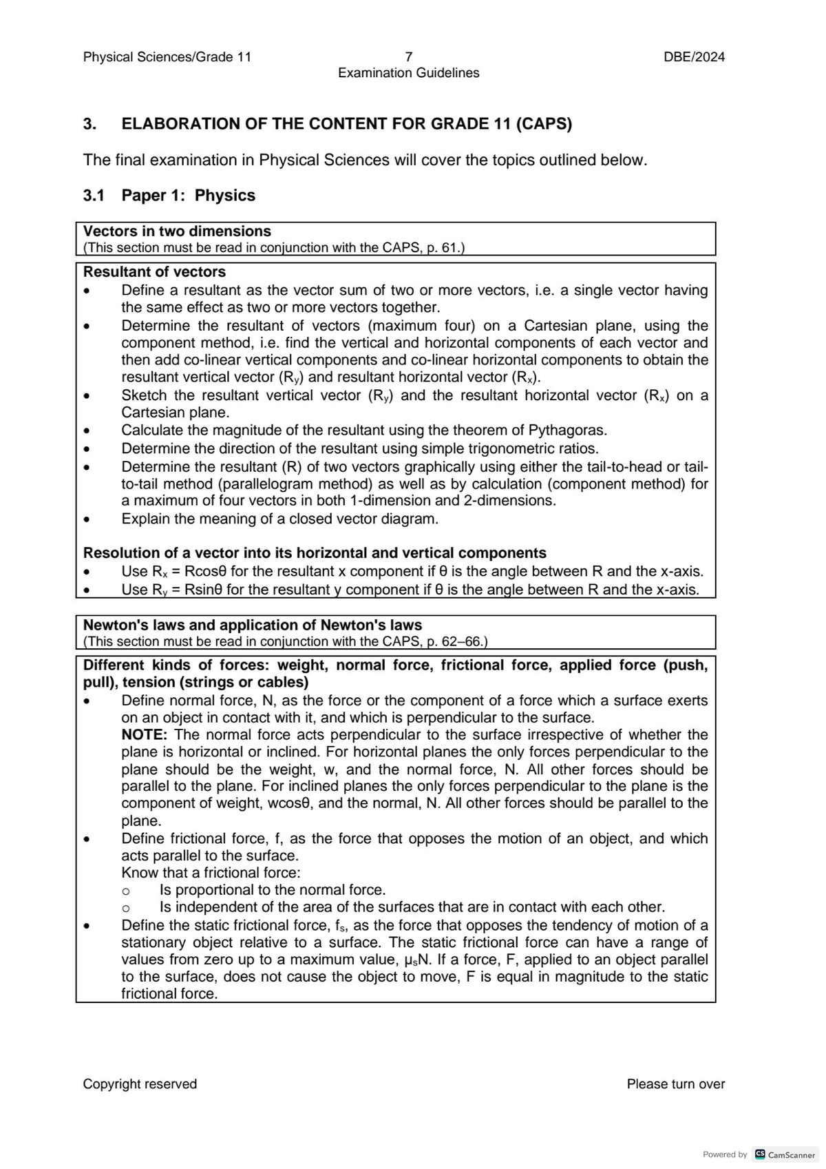 Grade 11 Physical Sciences Final Exam Guidelines 2026 - Studocu