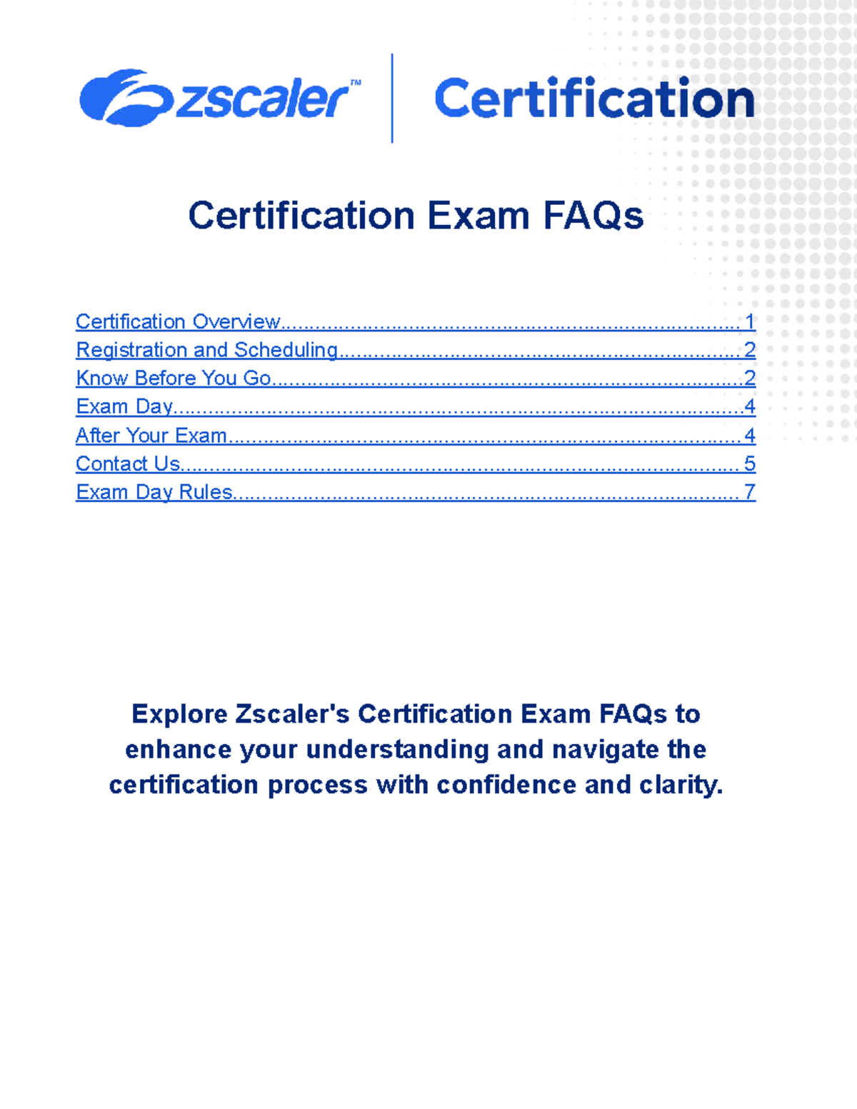 Zscaler Certification Exam FAQs: Essential Info for Success - Studocu