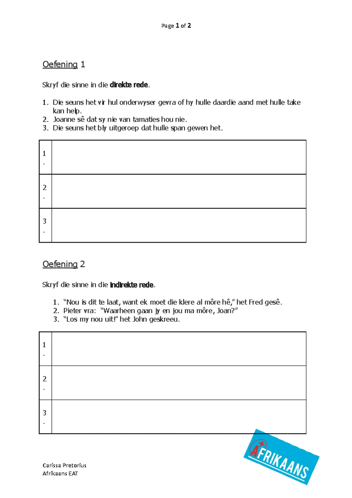 DIE Infinitief - Rules on how to approach infinitive. - DIE INFINITIEF ...