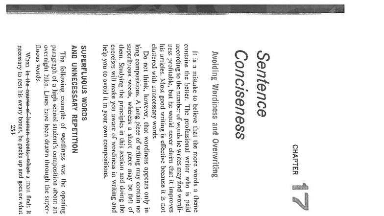 Chapter 17: Conciseness and Avoiding Superfluous Words - Studocu