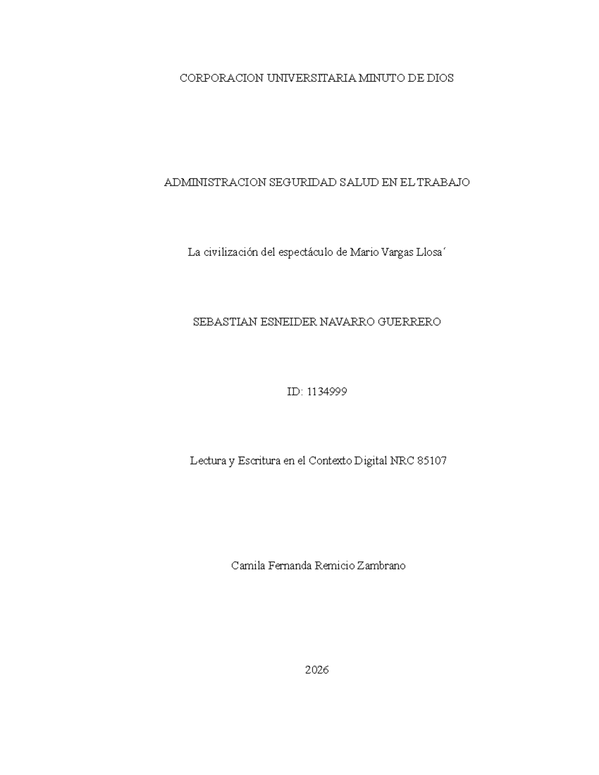 Lectura y Escritura en el Contexto Digital: Análisis de "La ...