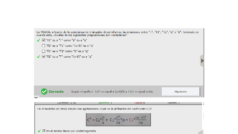 Teoría de Stock Parcial en MSSCA: Relaciones y Propuestas - Studocu