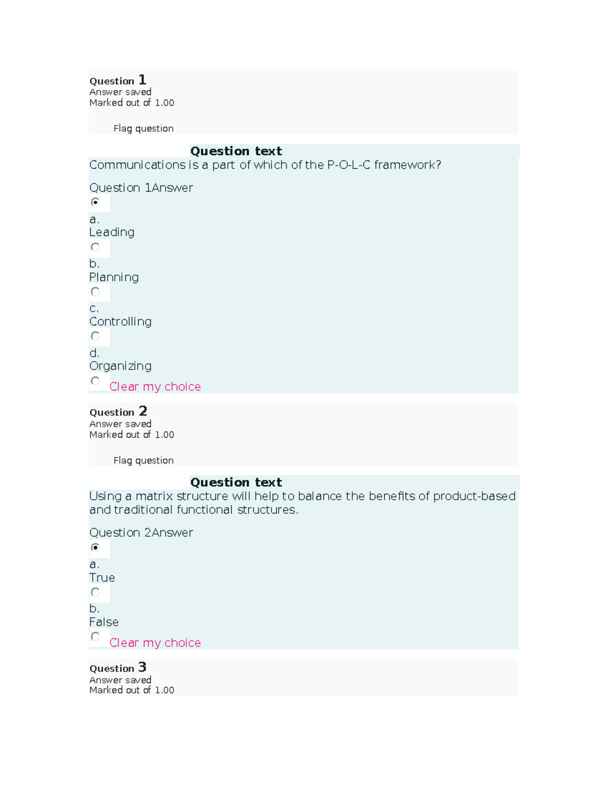 Principles of Business Management (PBM) Final Exam Questions & Answers ...