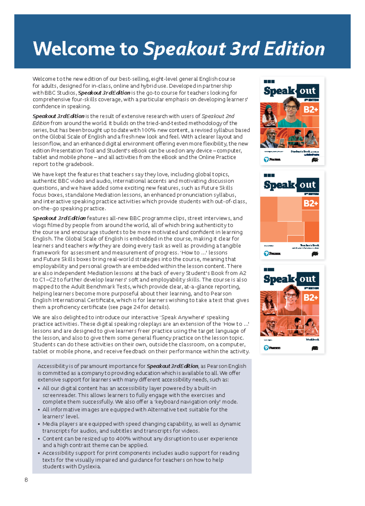 Speakout 3rd Edition B2+ Teacher's Book: Comprehensive Guide for In-Class and Online - Studocu