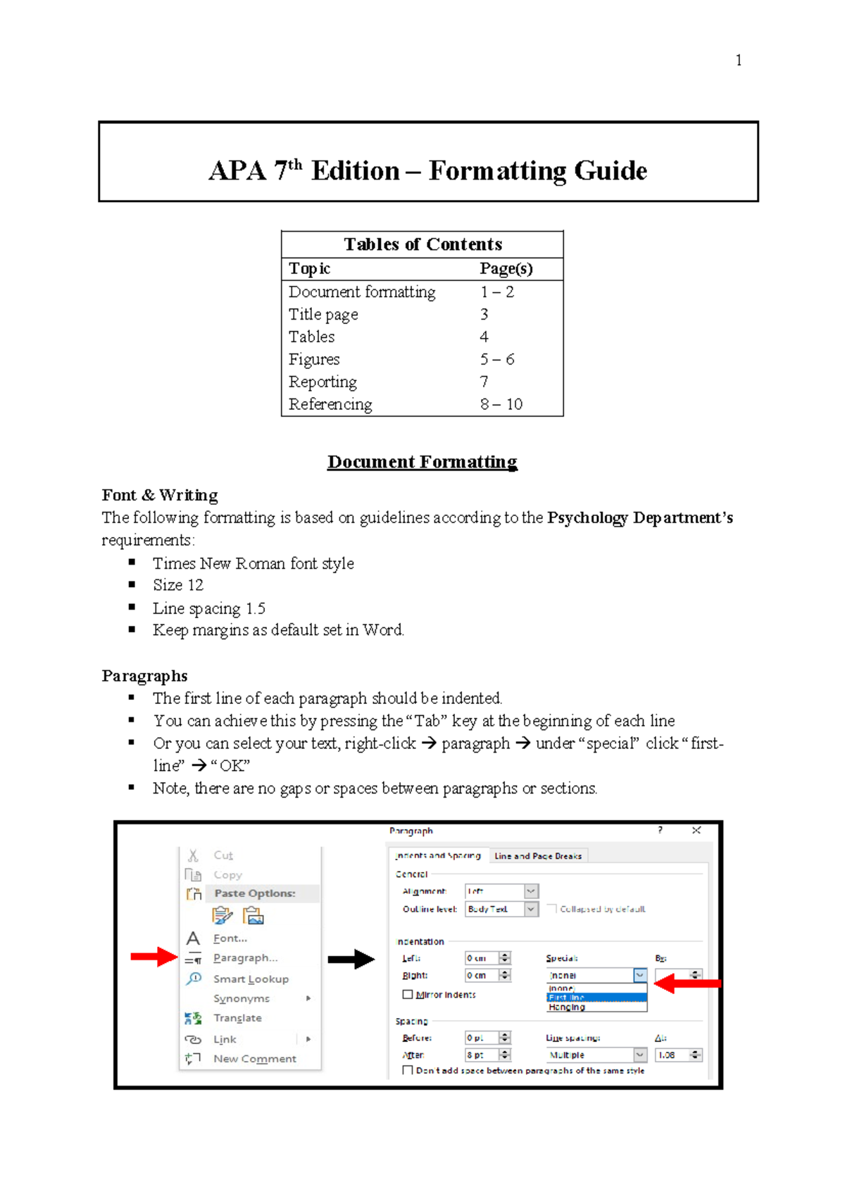 APA 7th Edition Formatting Guide for Psychology Students - Studocu