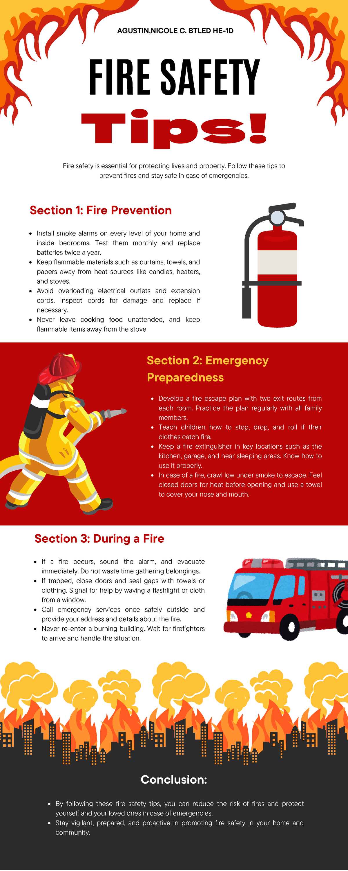 Fire Prevention - `12aS - FIRE SAFETY Tips! Fire safety is essential ...
