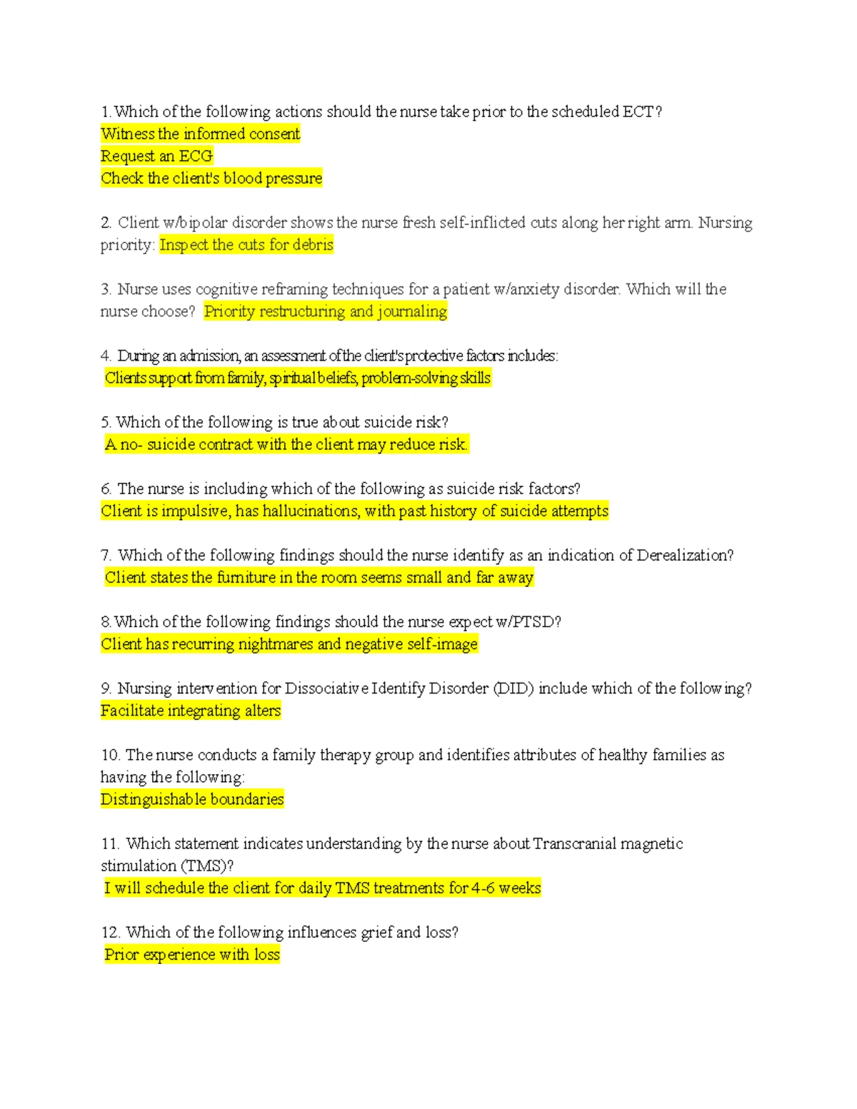 Active Learning Template Nursing Skill Restraints - ACTIVE LEARNING ...