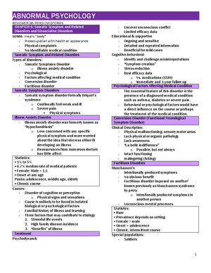 Chapter 12: Personality Disorders - Main Ideas (Higher-Level Questions ...