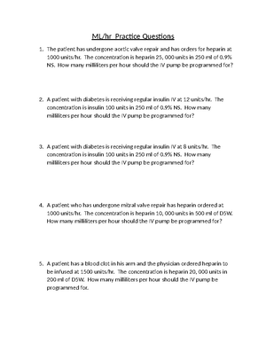 HESI Practice 2-1 - nnn - Practice Test Assessment Performance A client ...