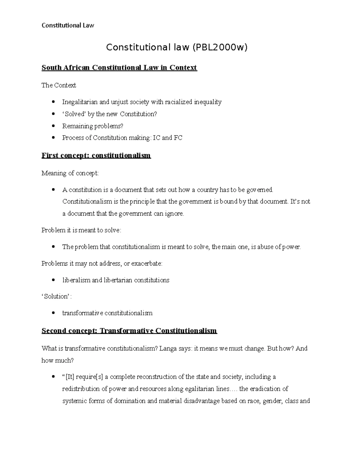Chapter 9 Institutions for Constitutional Law - CHAPTER 9 INSTITUTIONS ...