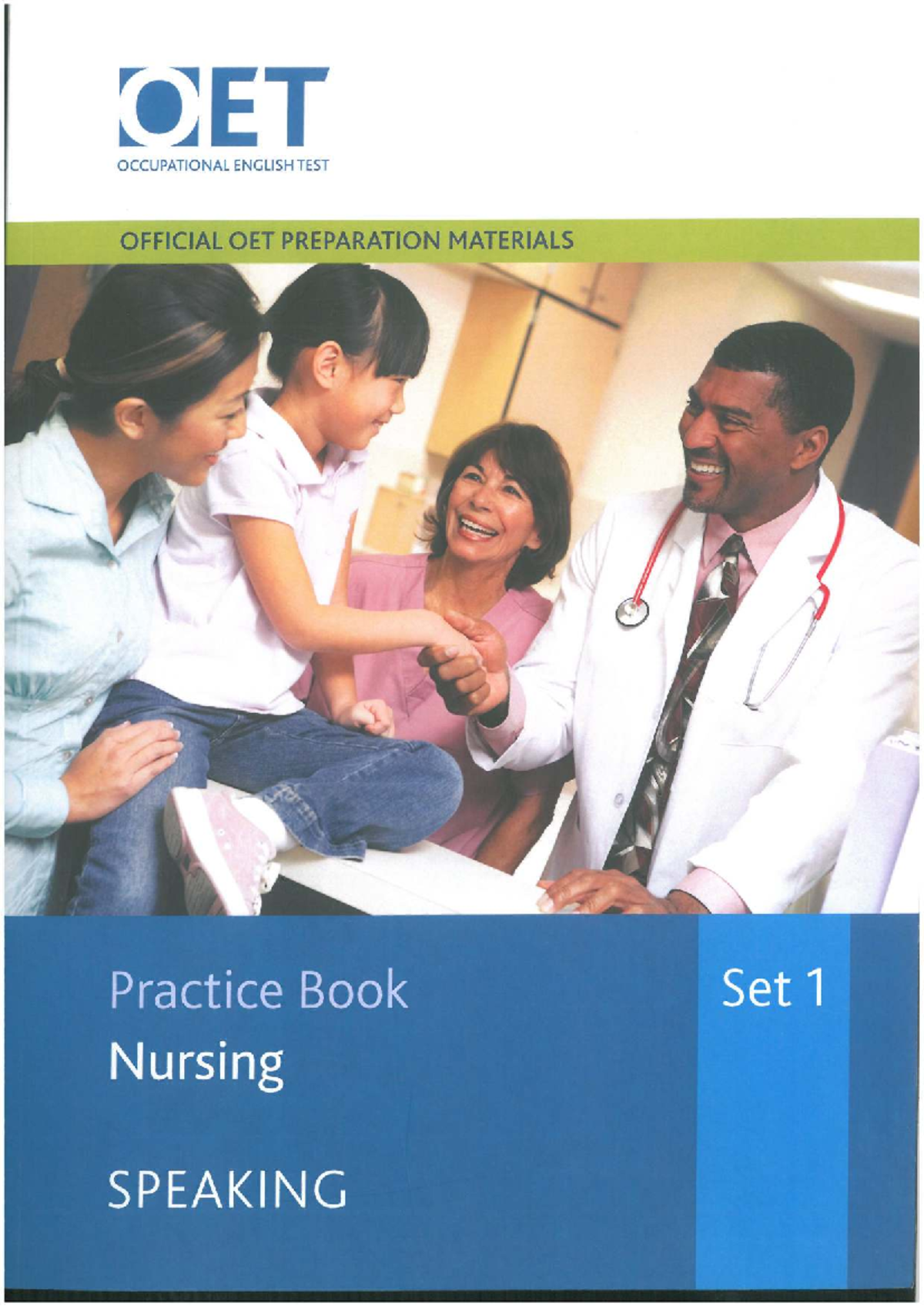 OET Nursing Speaking Test Preparation Materials (ISBN: 978-1-23456-789 ...