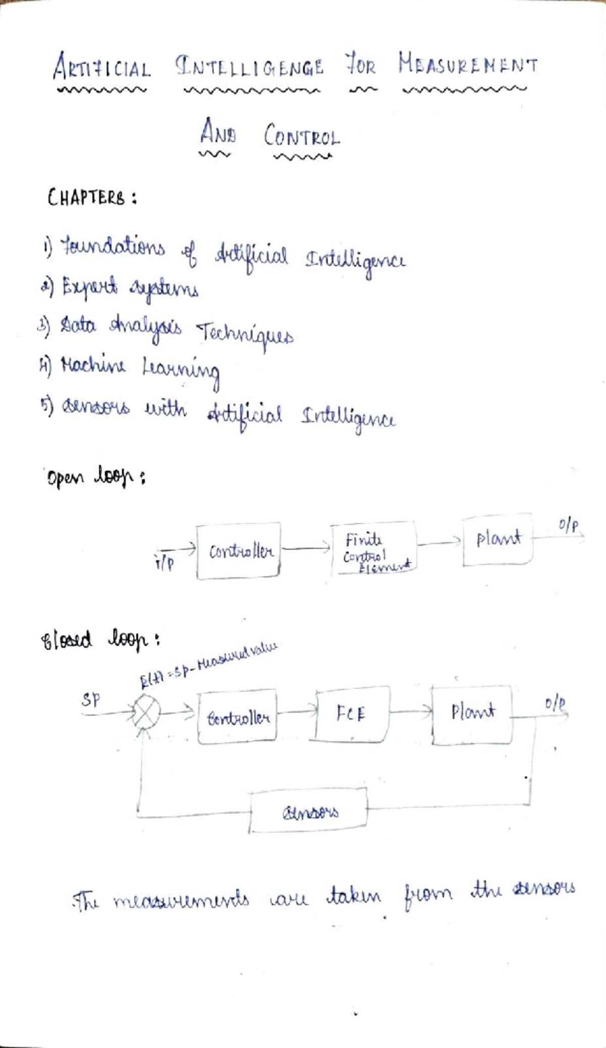 Measurement Calibration Techniques for AI CA1 - Studocu