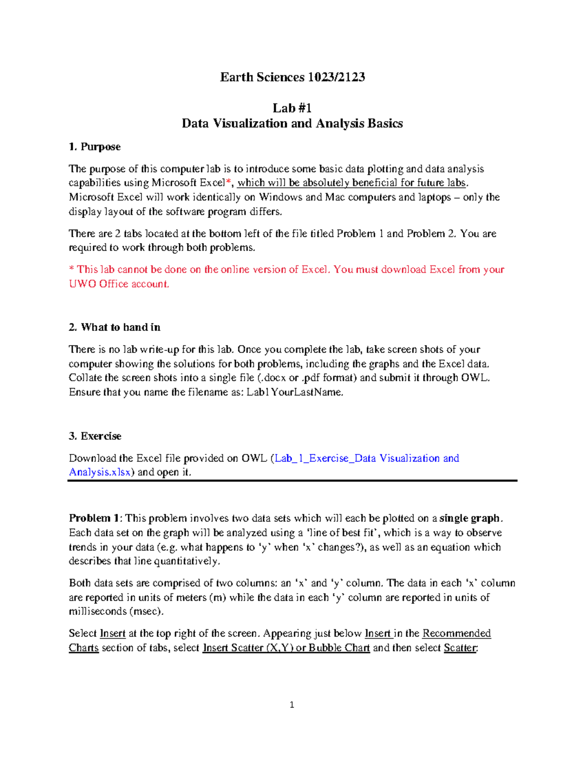 Lab 1 ES 1023 2123 - Data Visualization and Analysis - Earth Sciences ...