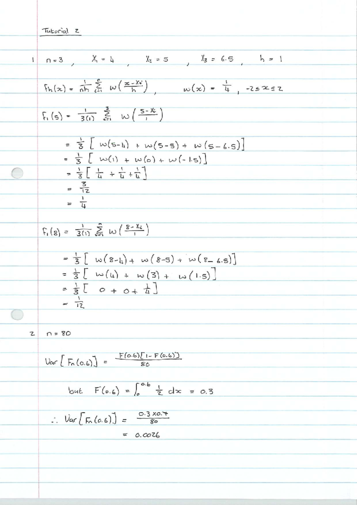 Tutorial 2 Memo: Analysis and Calculations - Studocu