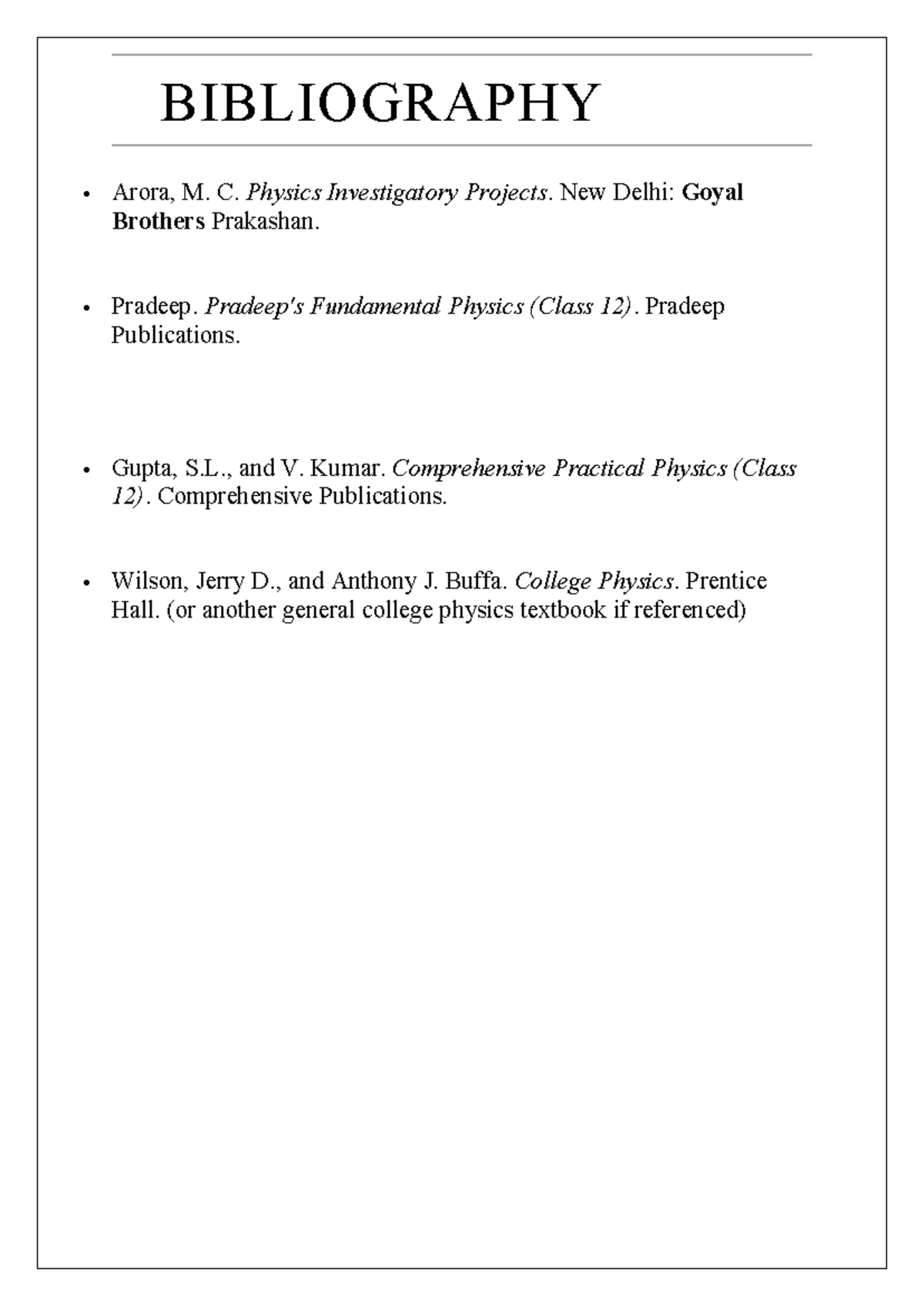 Siva bb - project - Research Methodology - BIBLIOGRAPHY Arora, M. C ...