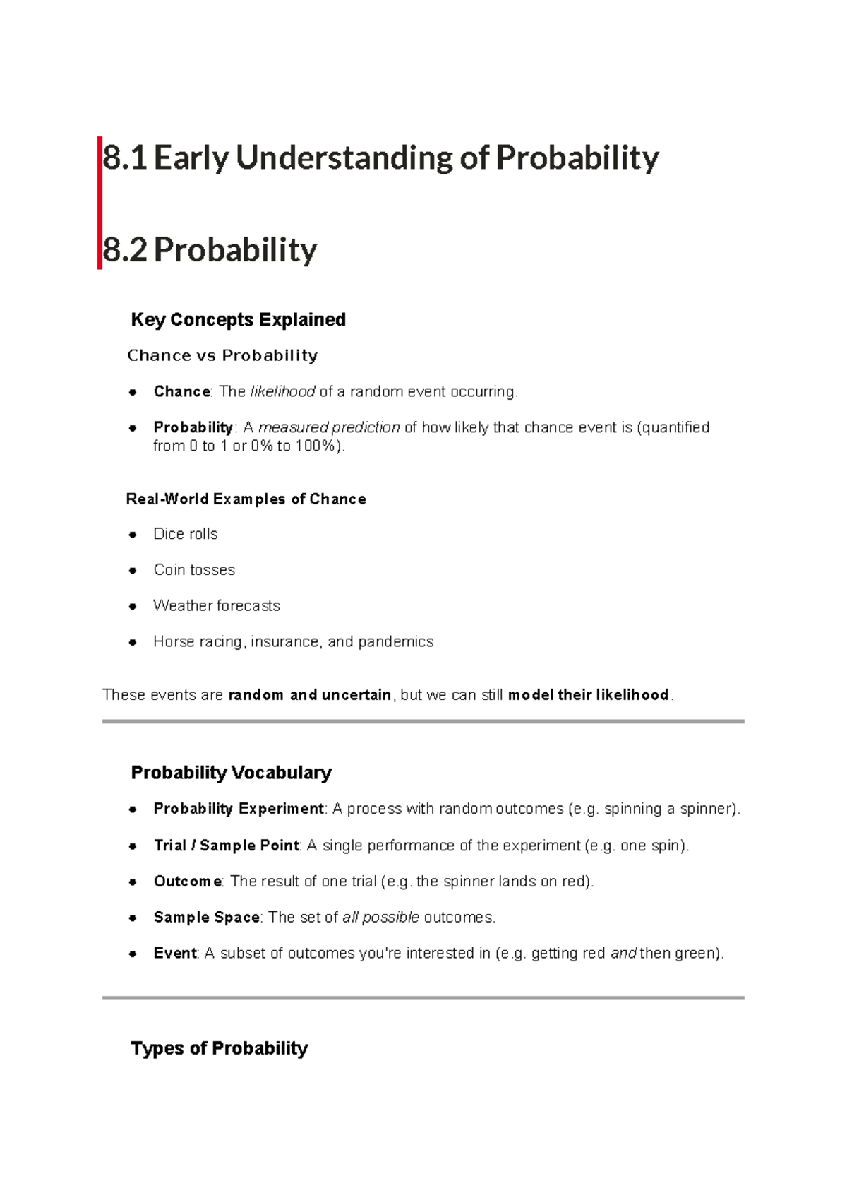 Understanding Probability: Sample Space, Calculations, and Methods ...