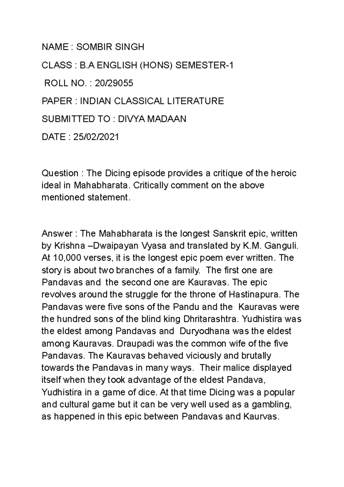 Cilappatikaram: book of vanci - Block CILAPPATIKARAN Unit 1 Sangam Literature: An Introduction 5 ...