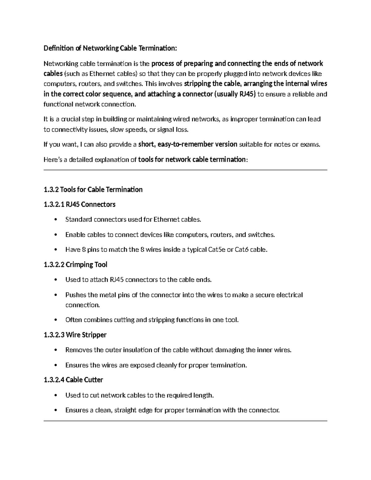 Networking Cable Termination: Tools, Process, and Standards Overview ...