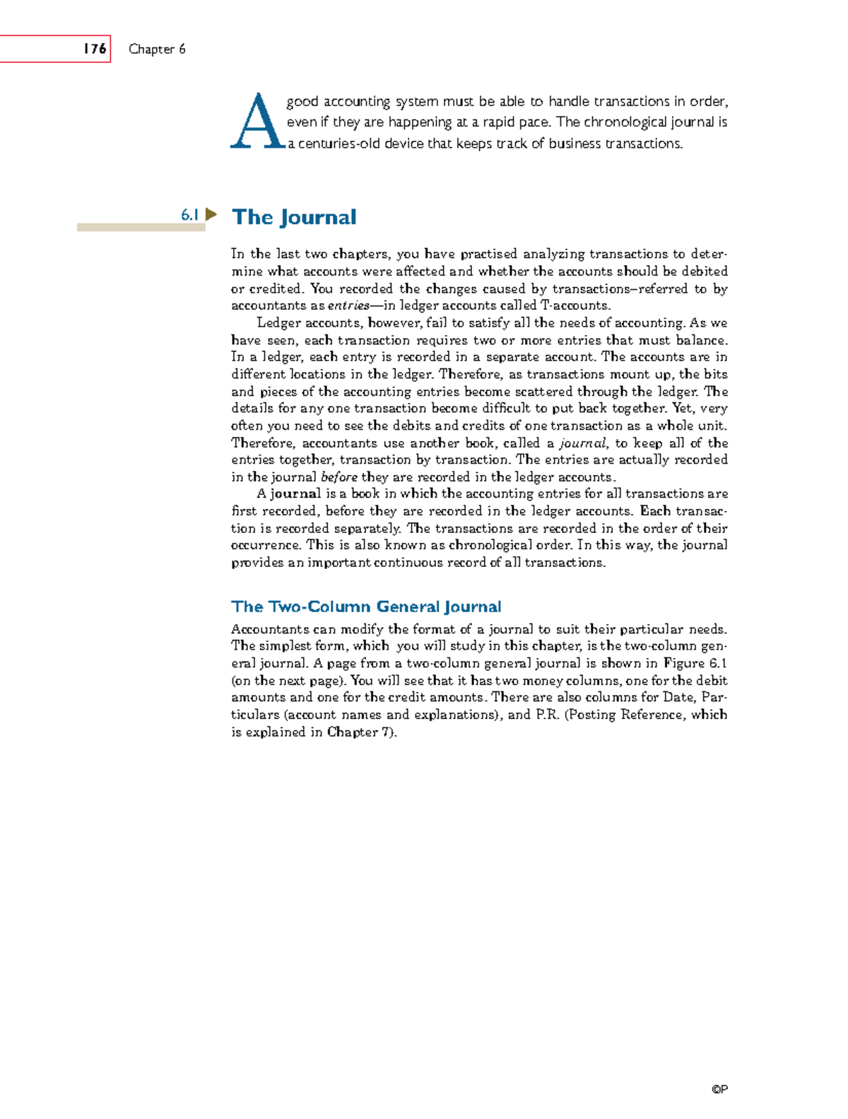 176 ACC 101 Chapter 6: Understanding the General Journal in Accounting ...