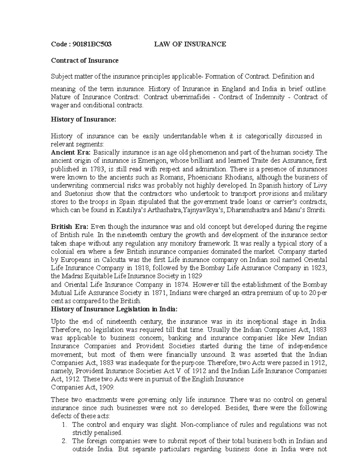 BNSS - Notes of Bharatiya Nagarik Suraksha Sanhita, 2023 - 3 marks ...