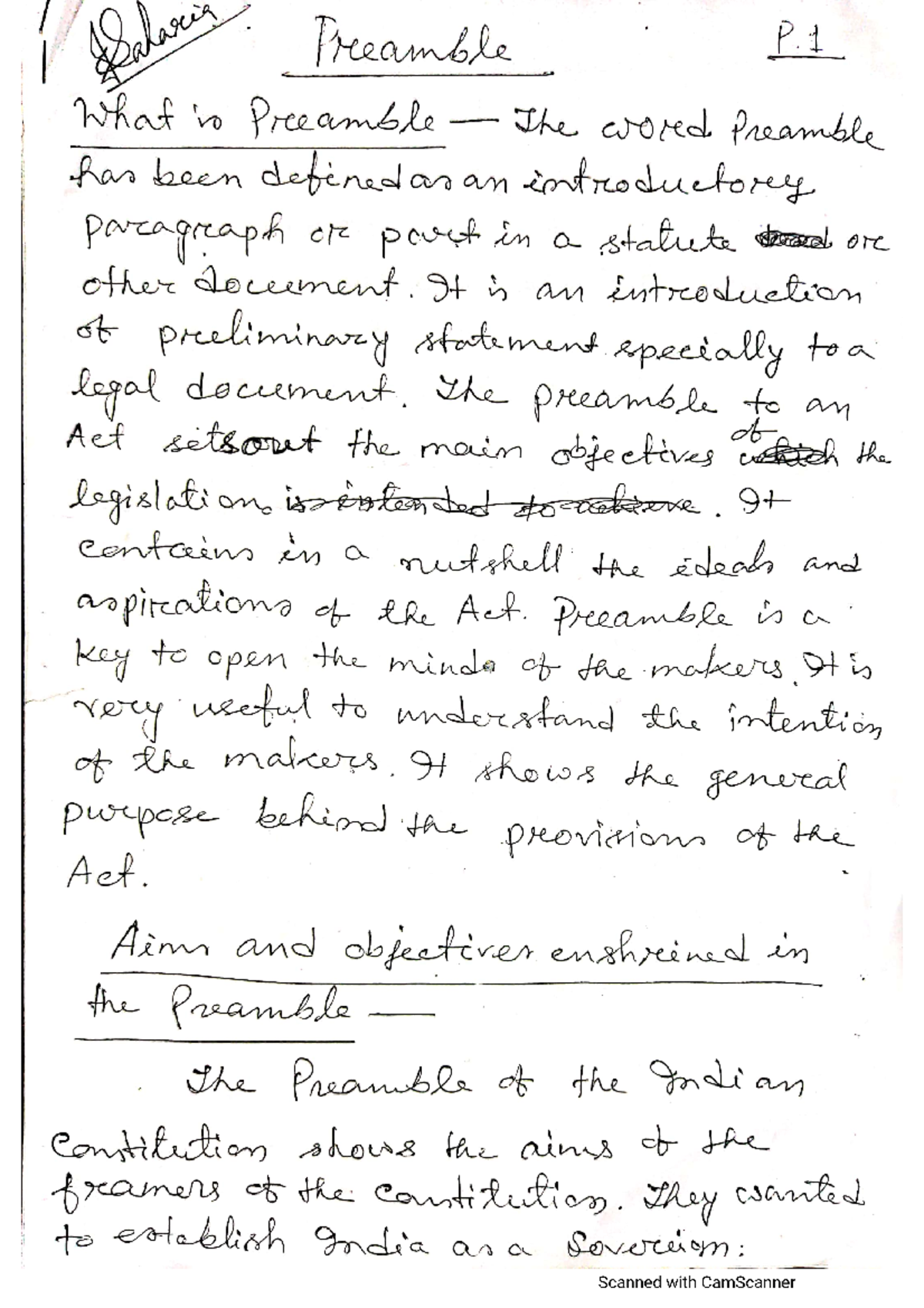 Indian Constitution Preamble: Objectives and Significance Analysis ...